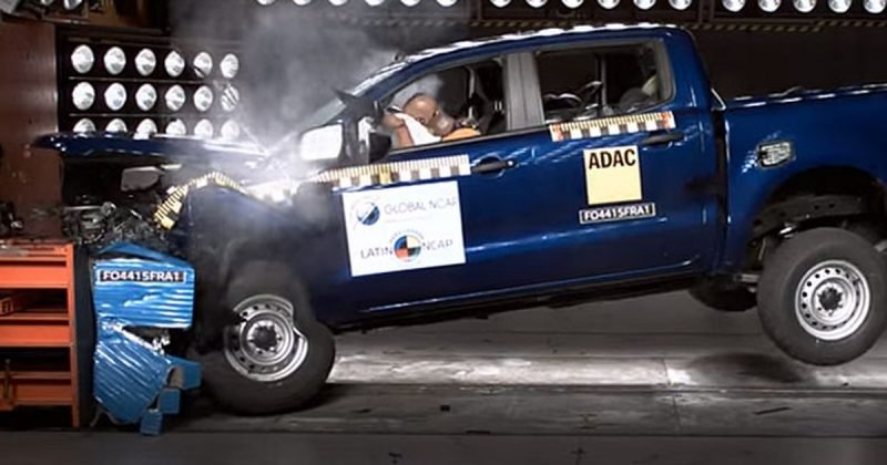 Nova Ford Ranger atinge três estrelas no Latin NCAP - Motor Show