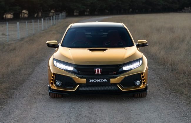 Honda Civic dourado é mostrado na Austrália - Motor Show