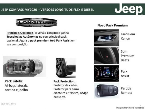 Jeep Compass fica mais completo e caro na linha 2020 - Motor Show