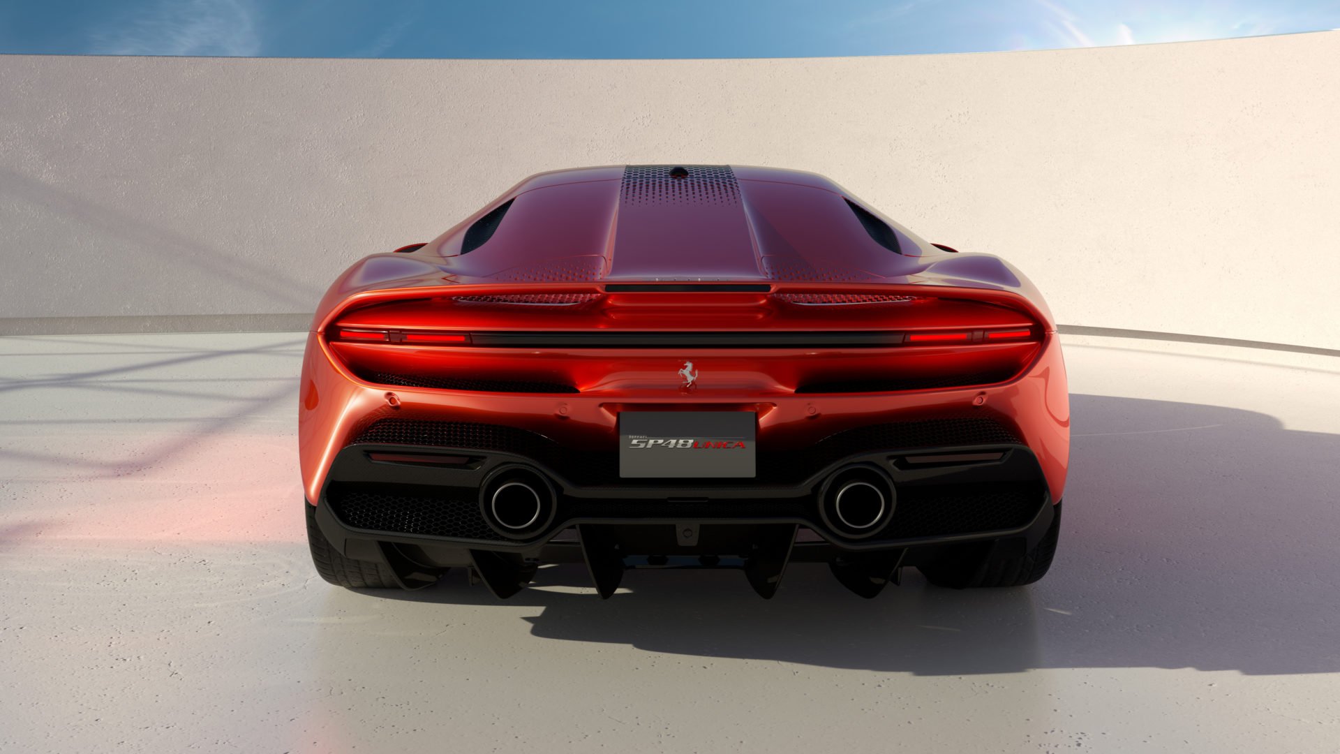 Nova Ferrari SP48 Unica tem apenas uma unidade e 720 cv - Motor Show