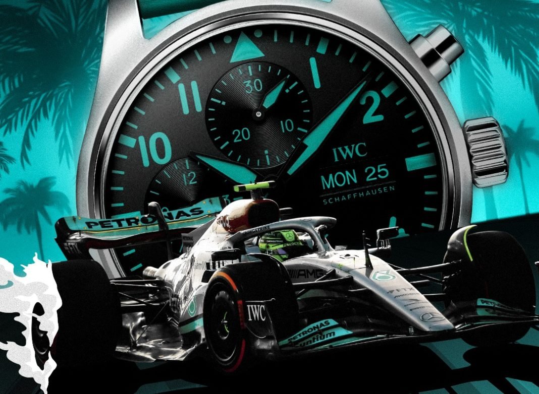 IWC cria relógio em edição especial da equipe Mercedes-AMG de F1