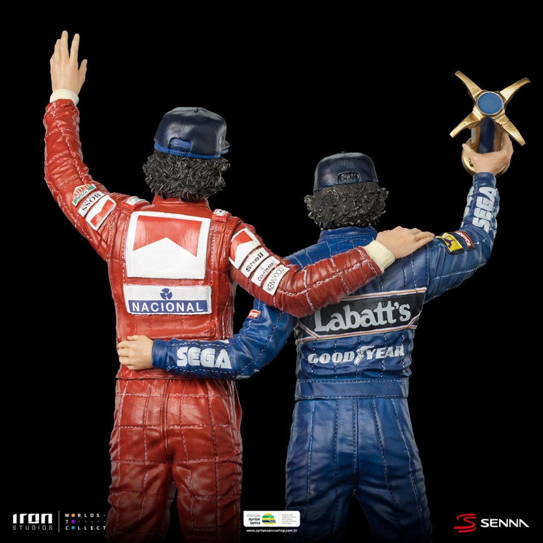 Último pódio de Ayrton Senna e Alain Prost vira colecionável - Motor Show