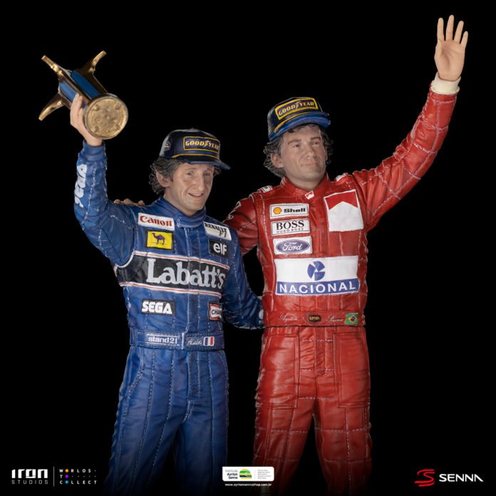 Último pódio de Ayrton Senna e Alain Prost vira colecionável - Motor Show