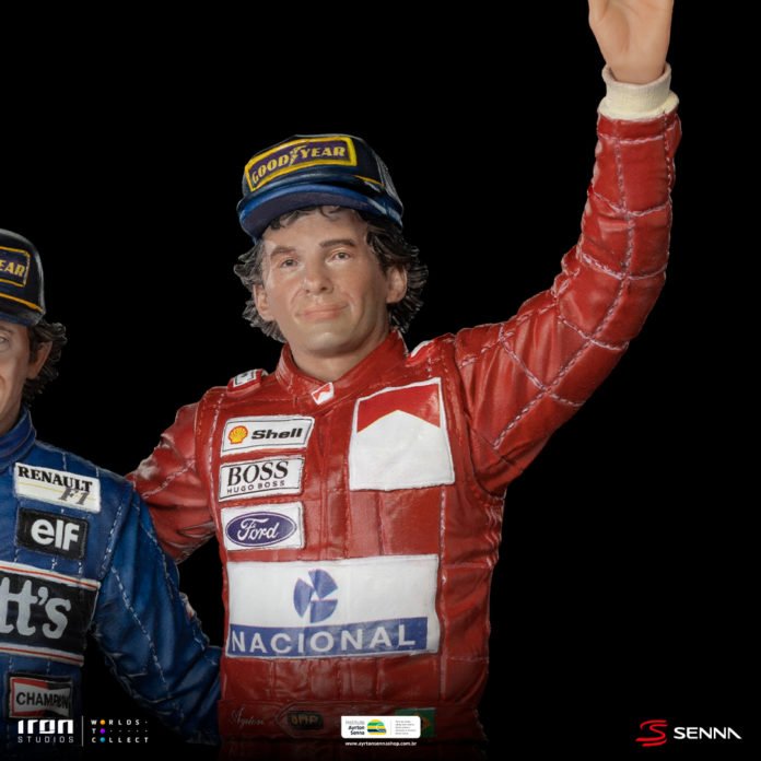 Último pódio de Ayrton Senna e Alain Prost vira colecionável - Motor Show