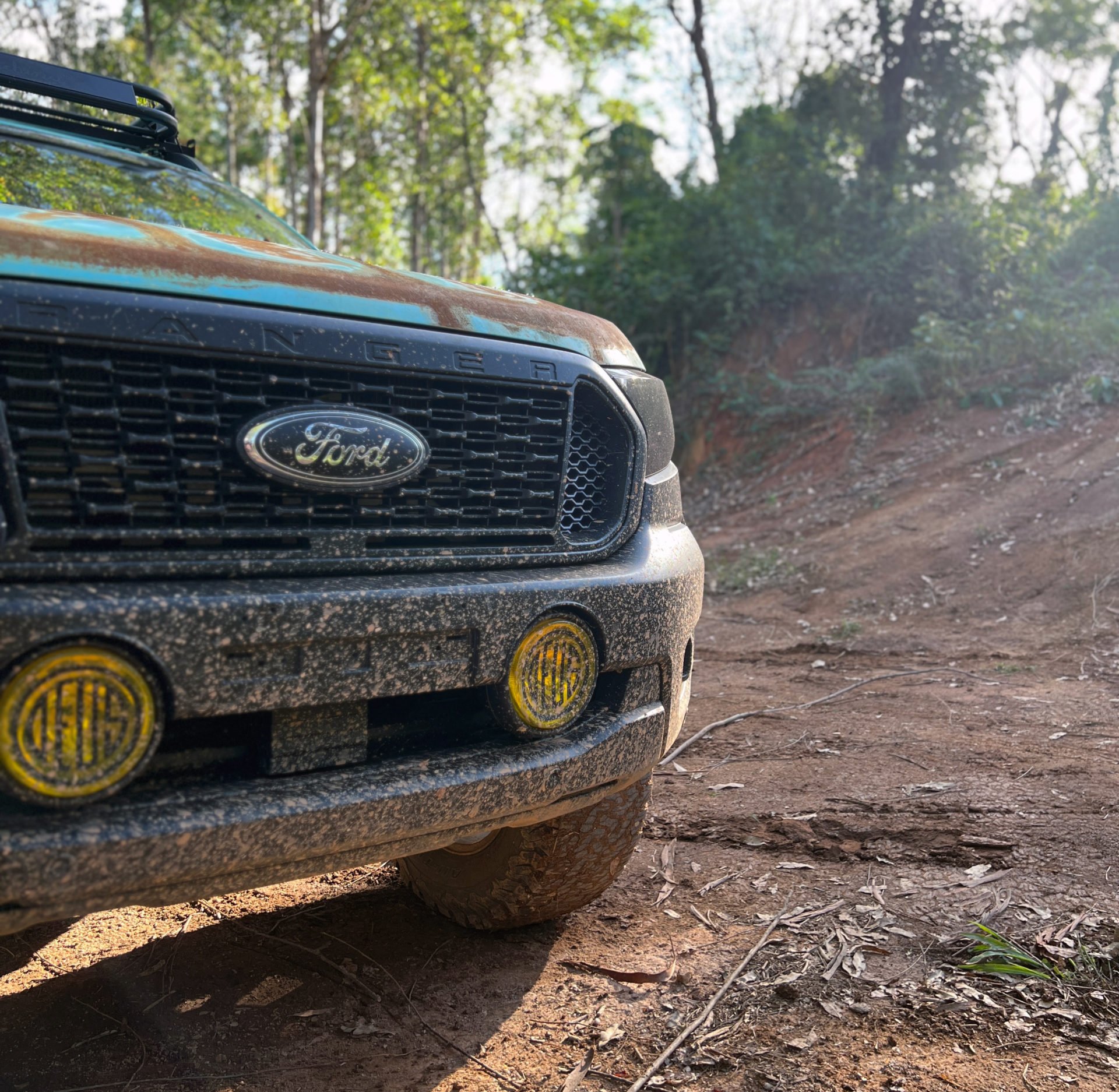 Que tal uma picape enferrujada? Veja essa Ranger customizada